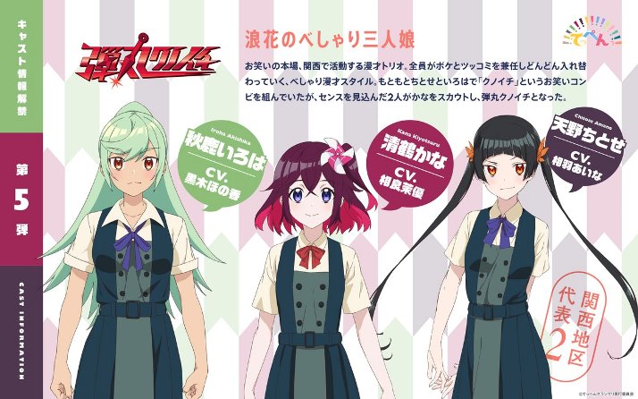 Teppen—!!!!!!!!!!!!!!! Anime revela membros para o grupo Dangan ...